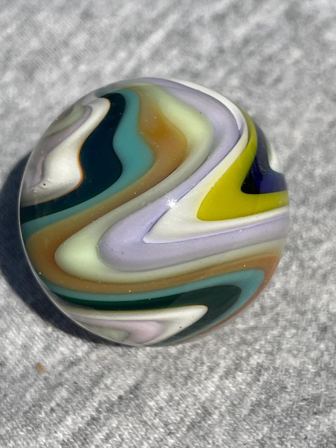 Glass Marble, Handmade Marbles, Contemporary Art Marble, Hider Marble ...