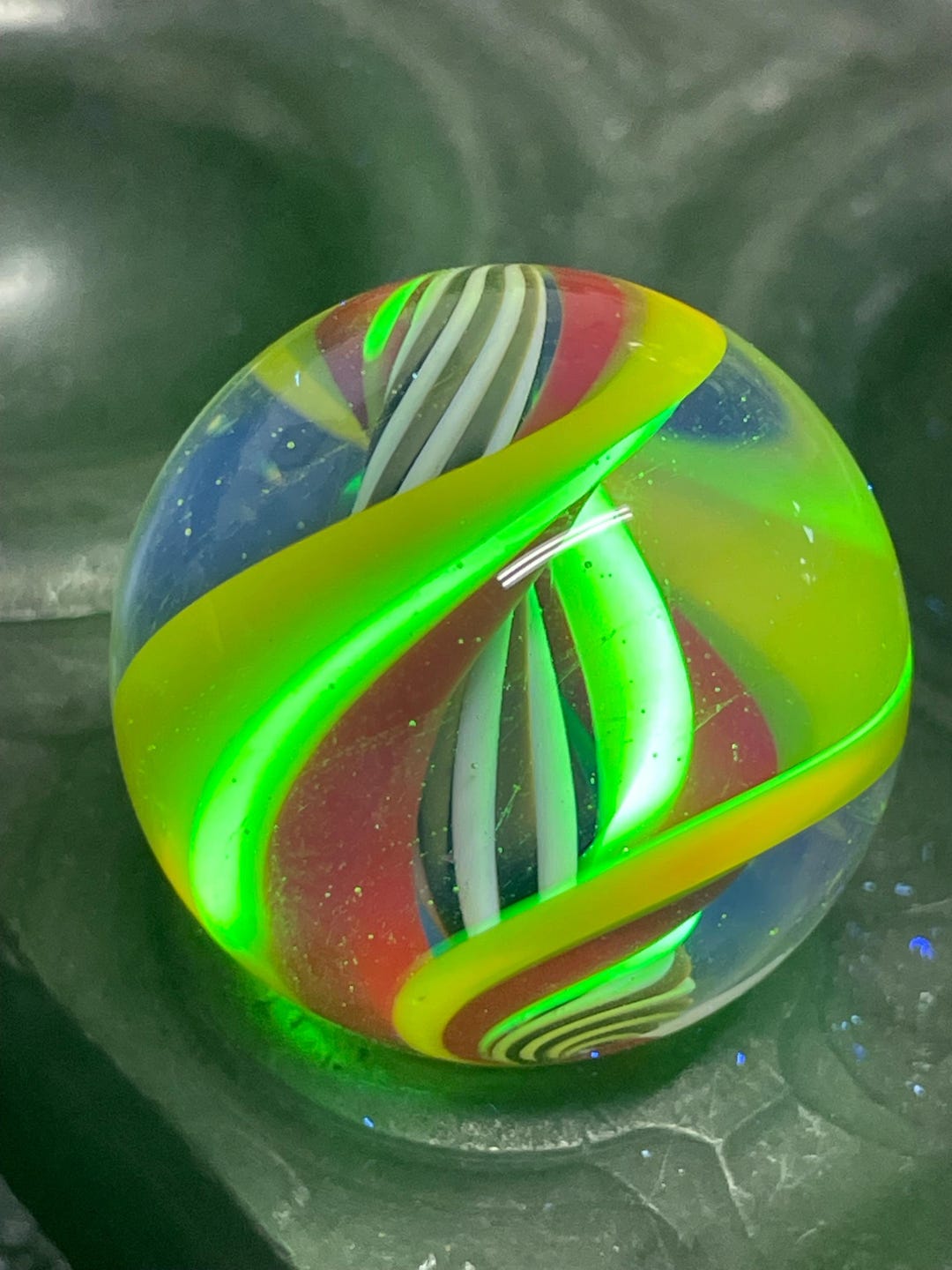 Glass Marble, Handmade Marbles, Contemporary Art Marble, Borosilicate ...