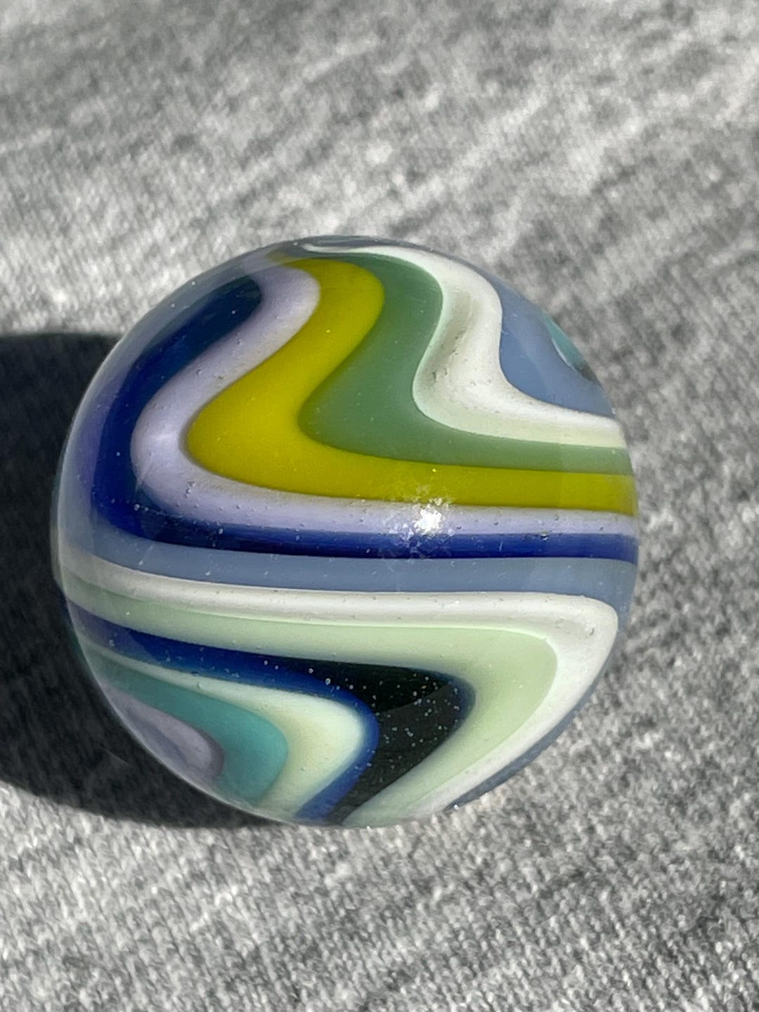 Glass Marble, Handmade Marbles, Contemporary Art Marble, Hider Marble ...
