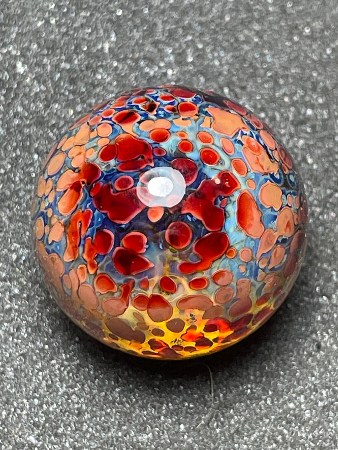 Glass Marble, Handmade Marbles, Contemporary Marble, Hider Marble, Boro ...