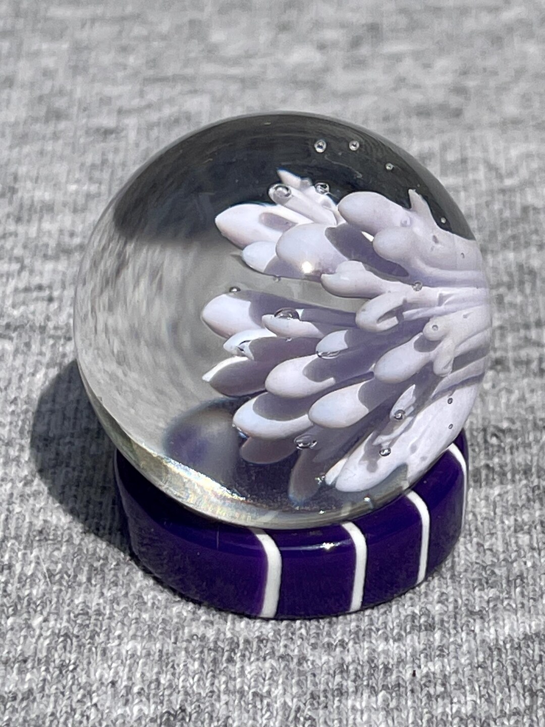 Glass Marble, Handmade Marbles, Contemporary Art Marble, Hider Marble ...