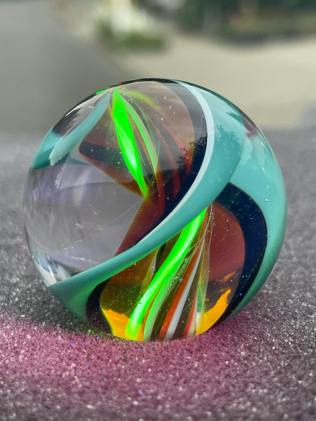 Glass Marble, Handmade Marbles, Contemporary Art Marble, Borosilicate ...