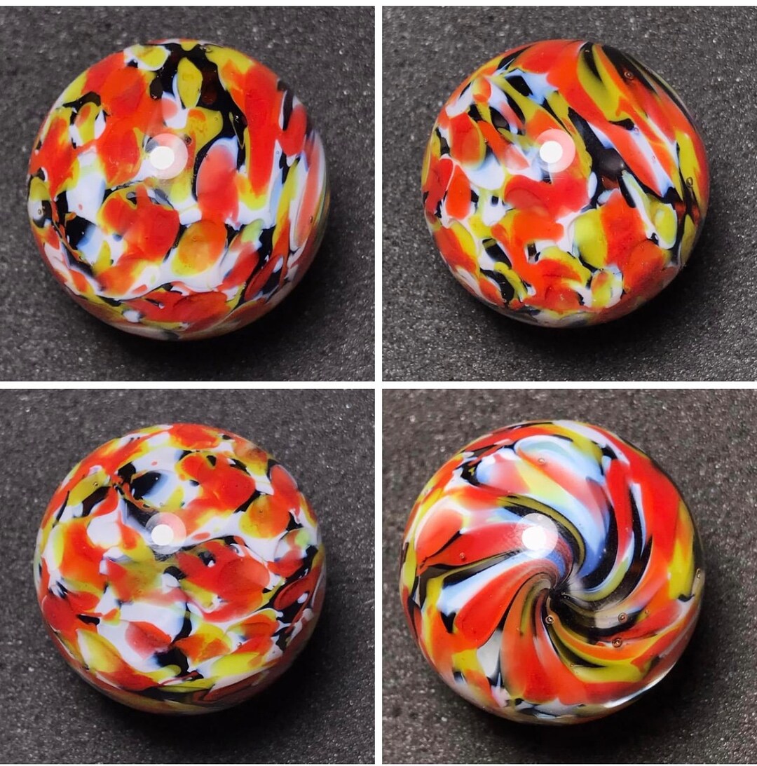 Glass Marble, Handmade Marbles, Contemporary Marble, Hider Marble, Boro ...