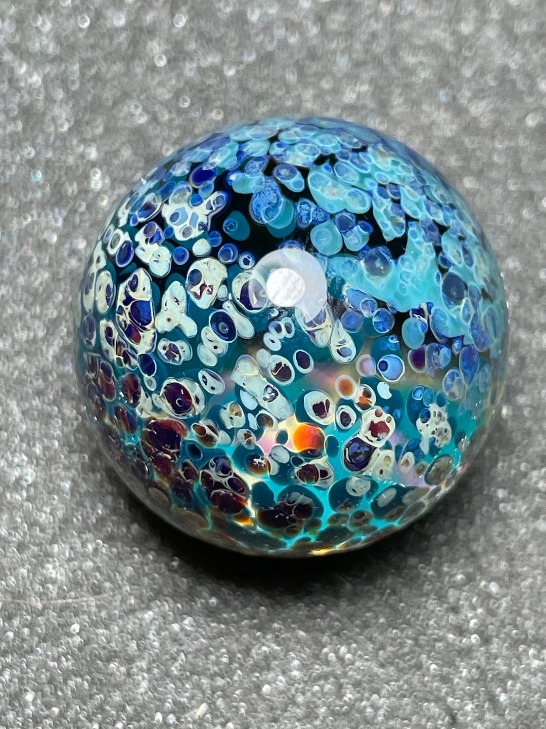 Glass Marble Handmade Marbles Contemporary Marble Hider - Etsy