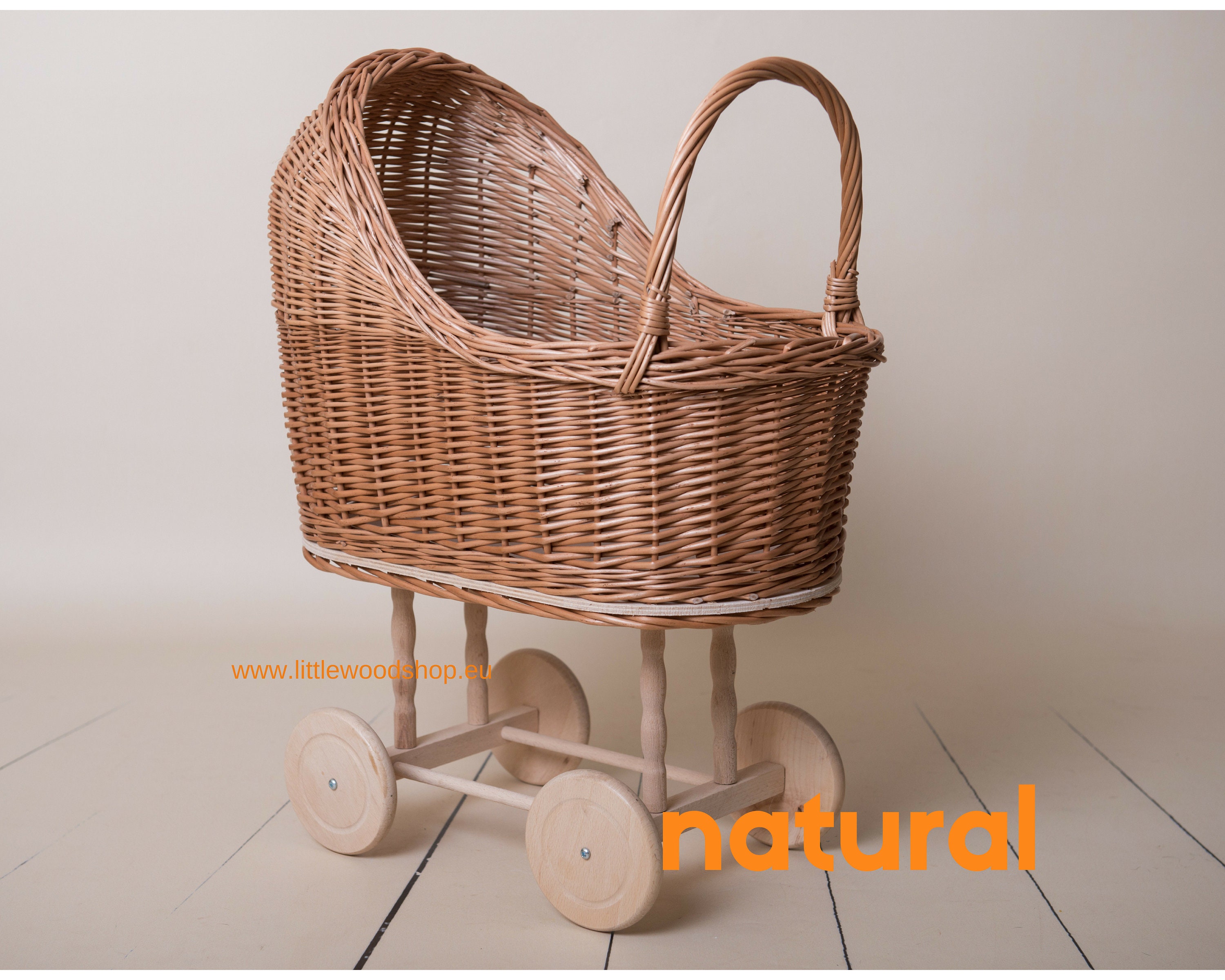 Wicker Baby Carriages Stroller for Dolls Photo Props - Etsy