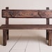 Wooden Bench Photography Prop: Newborn Toddler Photo Shoot - Etsy Canada
