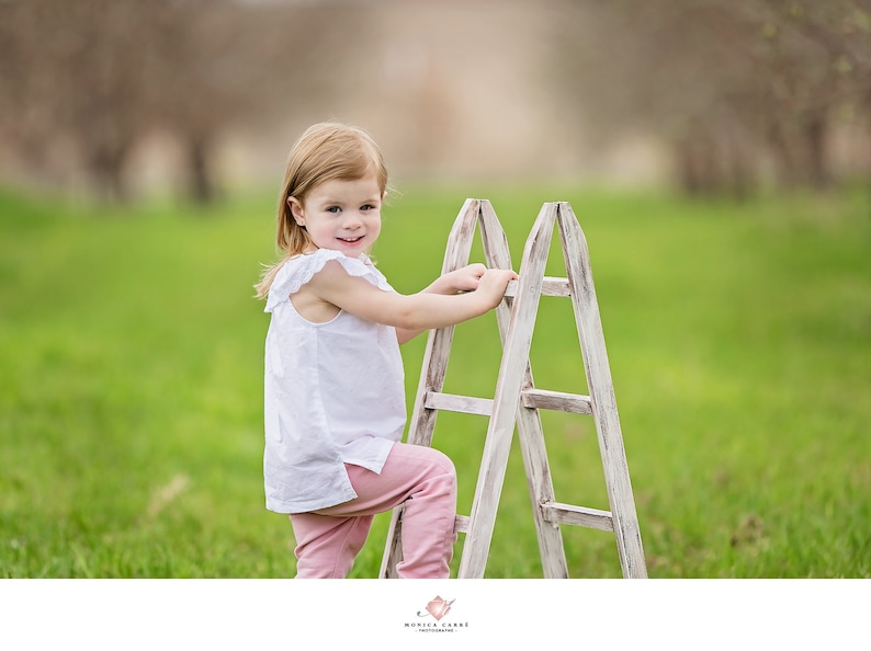 Ladder Photography Props Toddler Baby Photographer Wood - Etsy Sweden