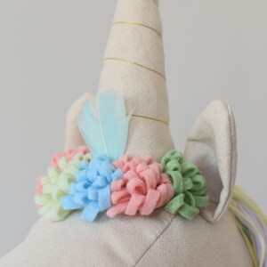 Unicorn on Stick, Hobby Horse, Riding Toy, Pony Ride Play, Baby ...