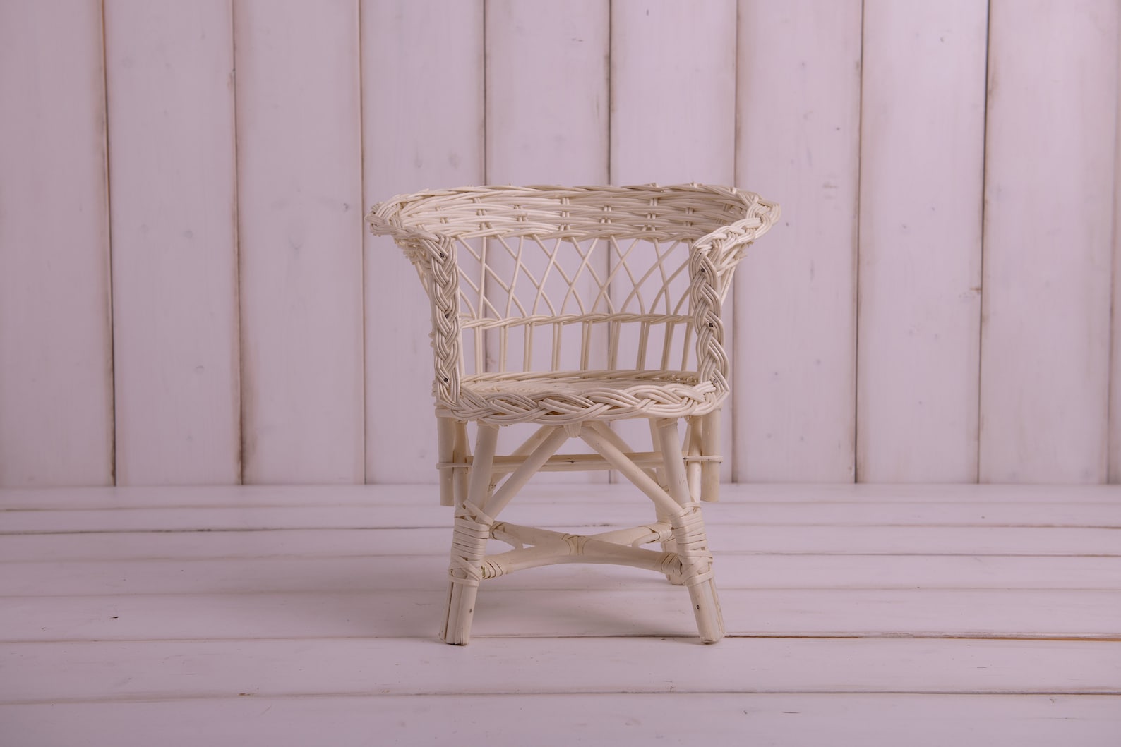 Wicker Baby Chair: Willow Seat Photography Prop, Nursery Decor - Etsy