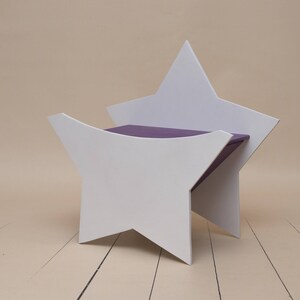 Handcrafted Wooden Star Photography Prop: Newborn Photo Bench - Etsy