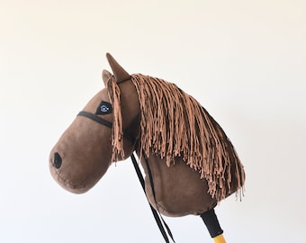 Unicorn on Stick, Hobby Horse, Riding Toy, Pony Ride Play, Baby ...