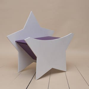Handcrafted Wooden Star Photography Prop: Newborn Photo Bench - Etsy