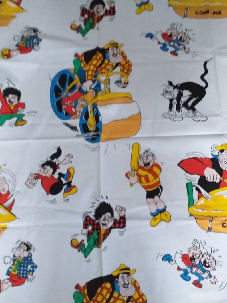 Beano Desperate Dan Lovely Vintage 1980s Wallpaper With - Etsy UK