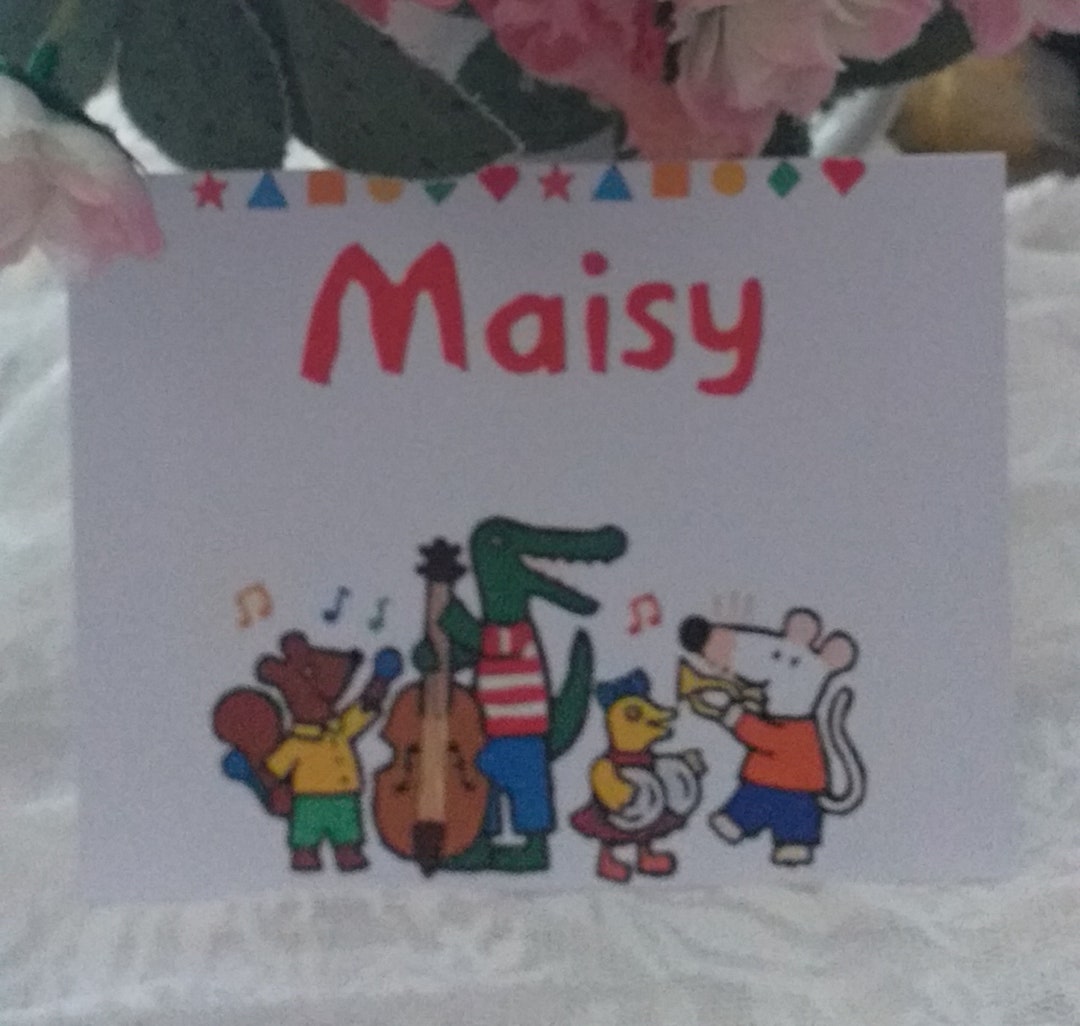 Maisy Mouse Greetinds Cards Birthday and Blank Super Quality Cards. All ...