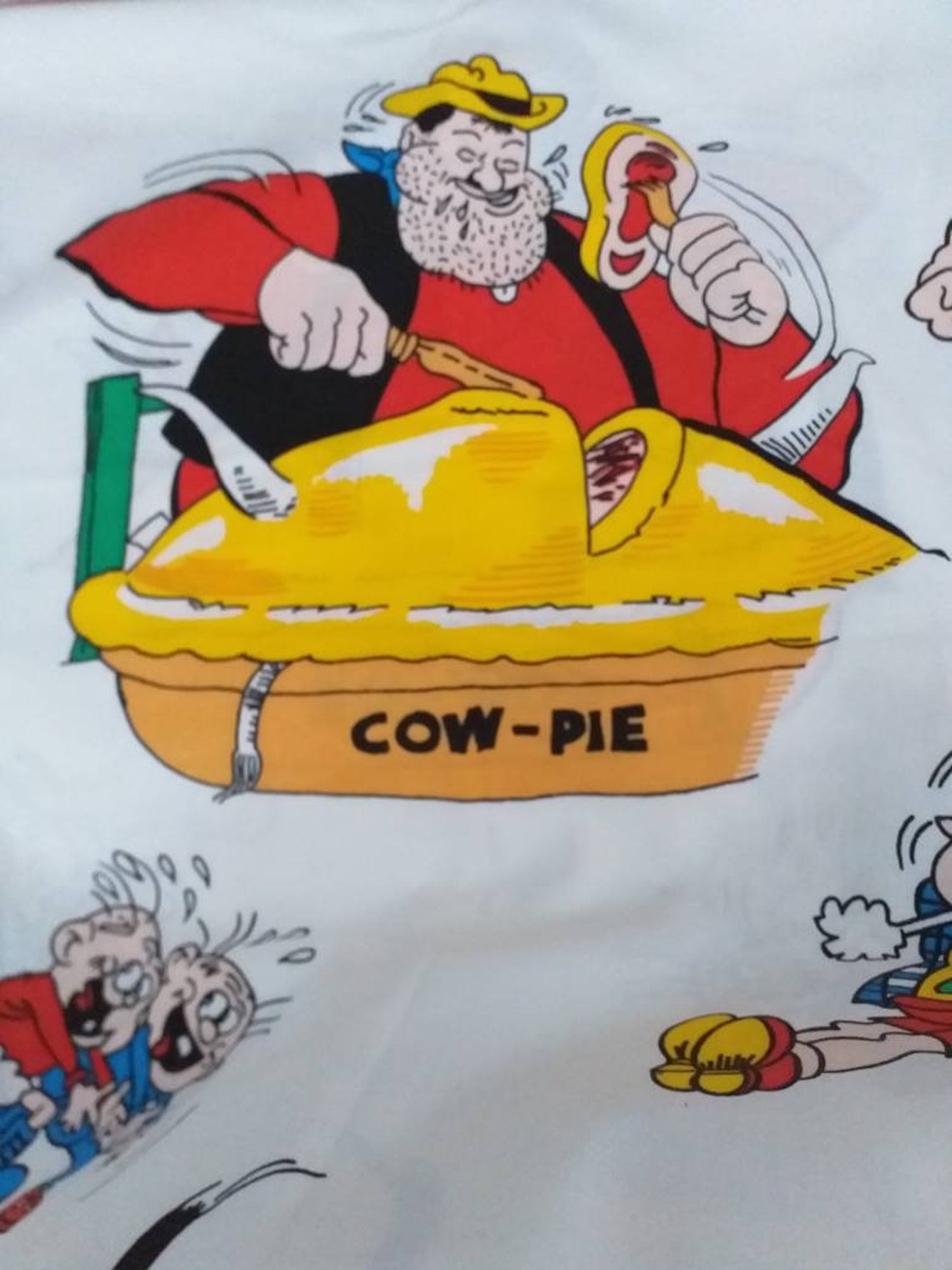 Beano Desperate Dan Lovely Vintage 1980s Wallpaper With | Etsy