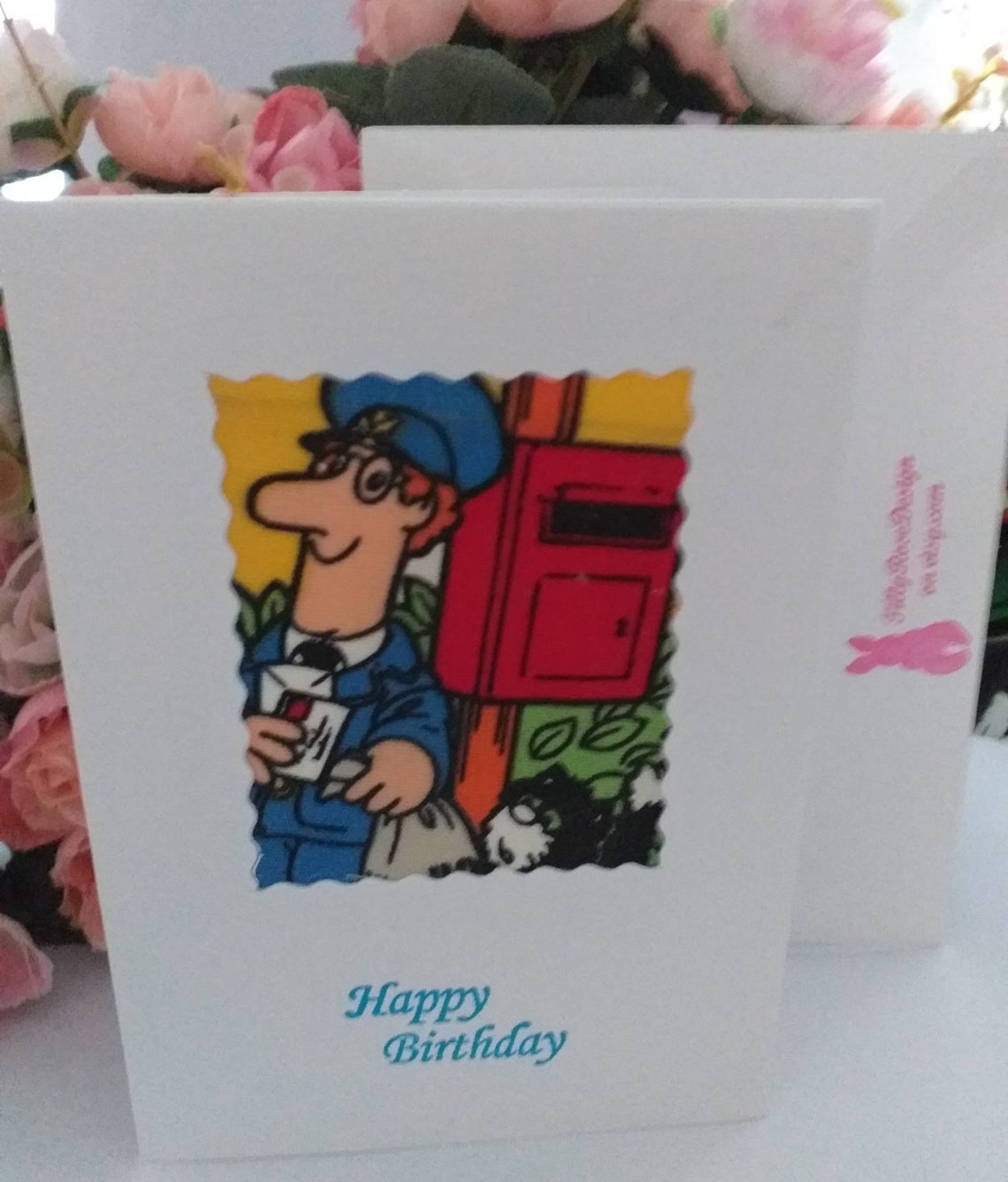 Postman Pat Fabric 1980s on a White or Yellow Background. - Etsy