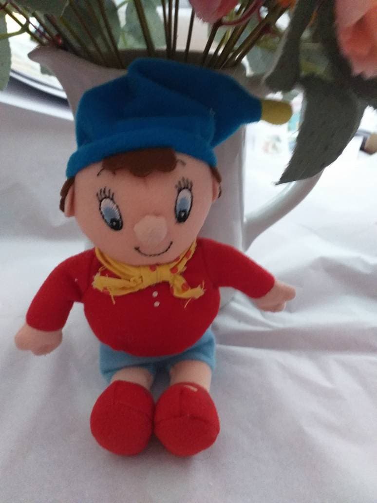 Noddy Fabric Vintage Noddy in Toy Land & Friends Fabric Gorgeous ...