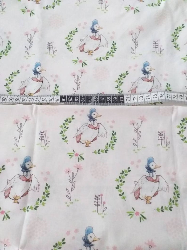Peter Rabbit Fabric 1950s & Various Vintage Beatrix Potter Fabrics ...