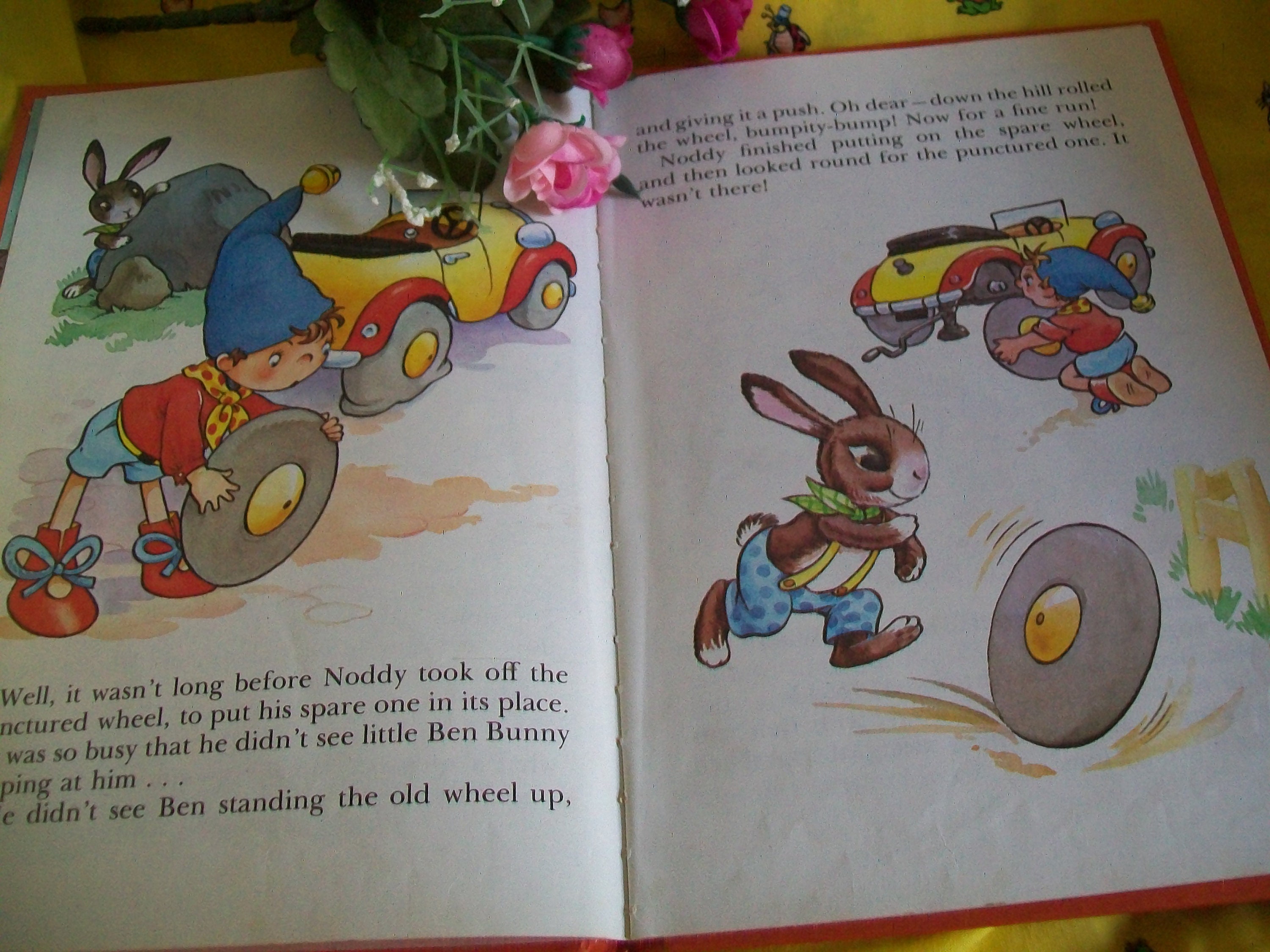 Noddy Books. Vintage Noddy and the Runaway Wheel 1974. Lovely - Etsy