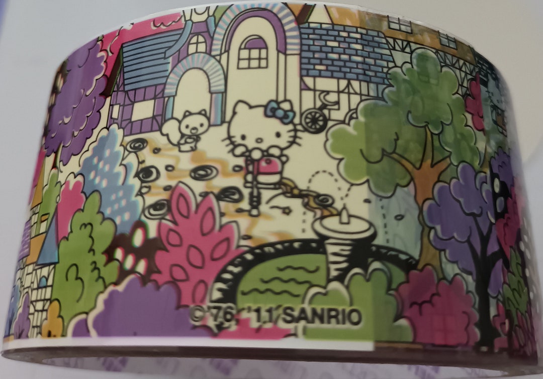 Hello Kitty Sanrio Liberty Art Cellotape Licensed 25 Mtr Roll Gorgeous ...