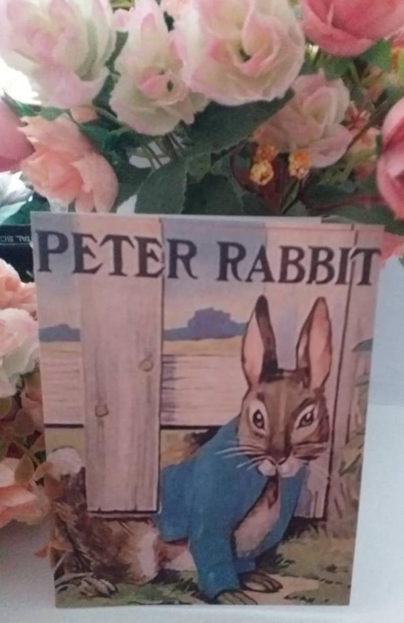 Peter Rabbit Happy Birthday Greetings Cards and Blank Cards - Etsy