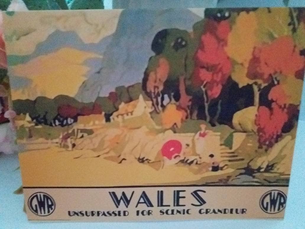 Wales / Welsh Happy Birthday Greetings Cards & Notelets Blank - Etsy UK