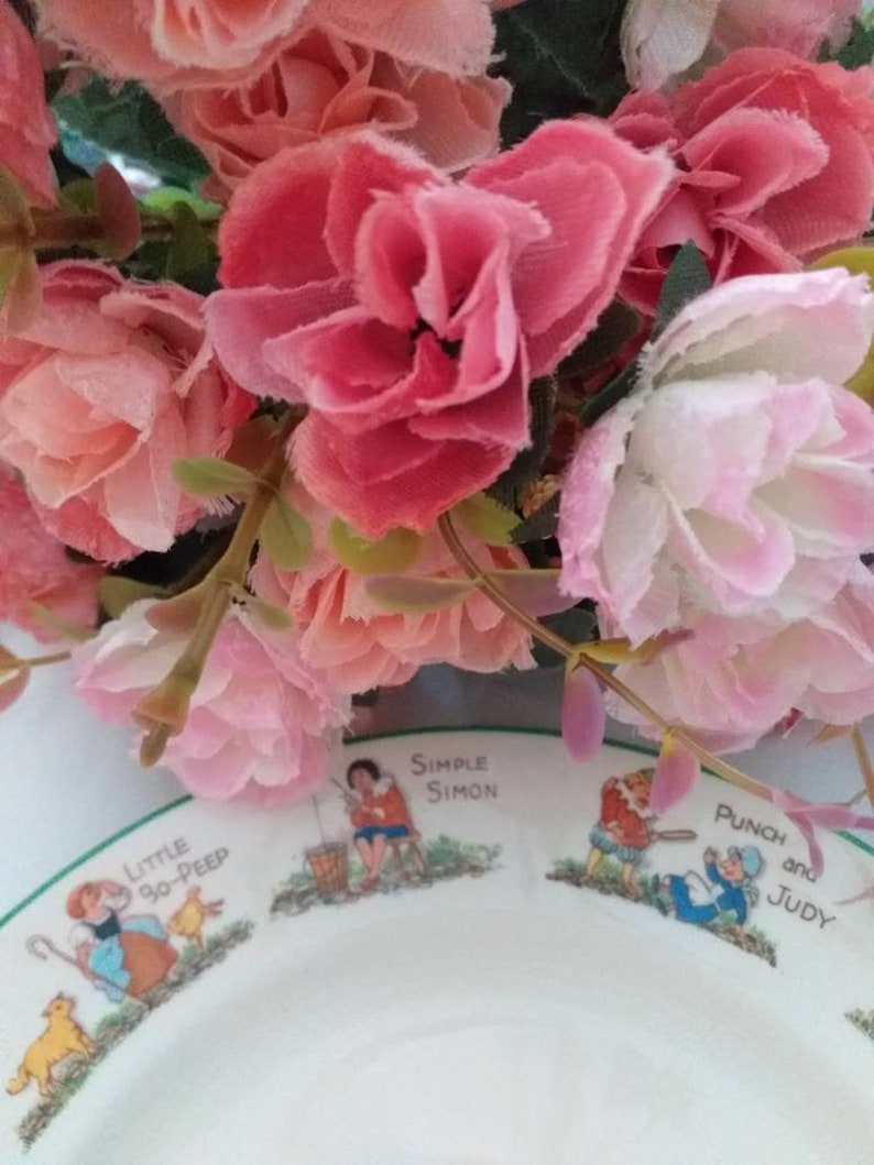Morley Ware 1930s Nursery Rhymes Breakfast Set and 2 Plates by Morley ...