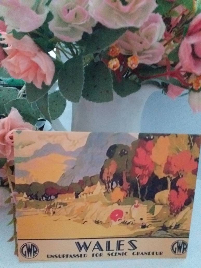 Wales / Welsh Happy Birthday Greetings Cards & Notelets Blank - Etsy UK