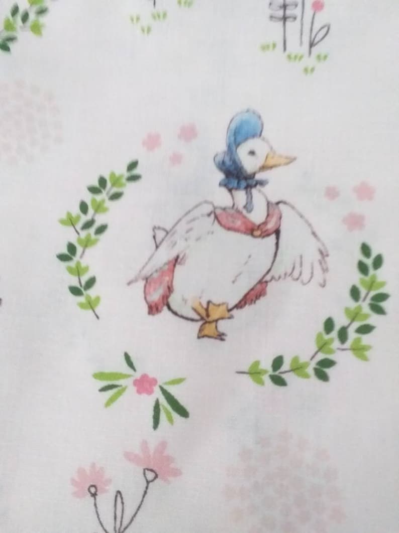 Peter Rabbit Fabric 1950s & Various Vintage Beatrix Potter Fabrics ...
