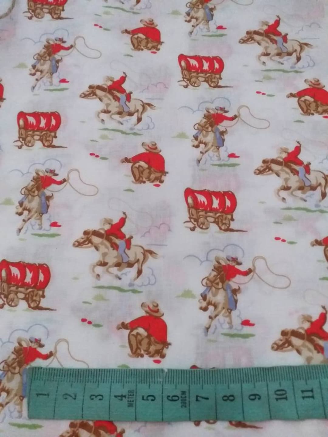 Cath Kidston Unused Cowboy Blue or White Fabrics. Vintage Childrens ...