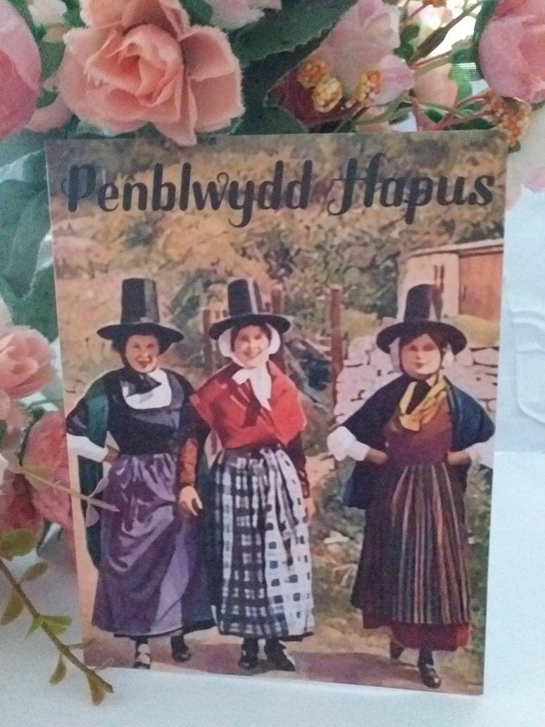 Wales / Welsh Happy Birthday Greetings Cards & Notelets Blank - Etsy UK