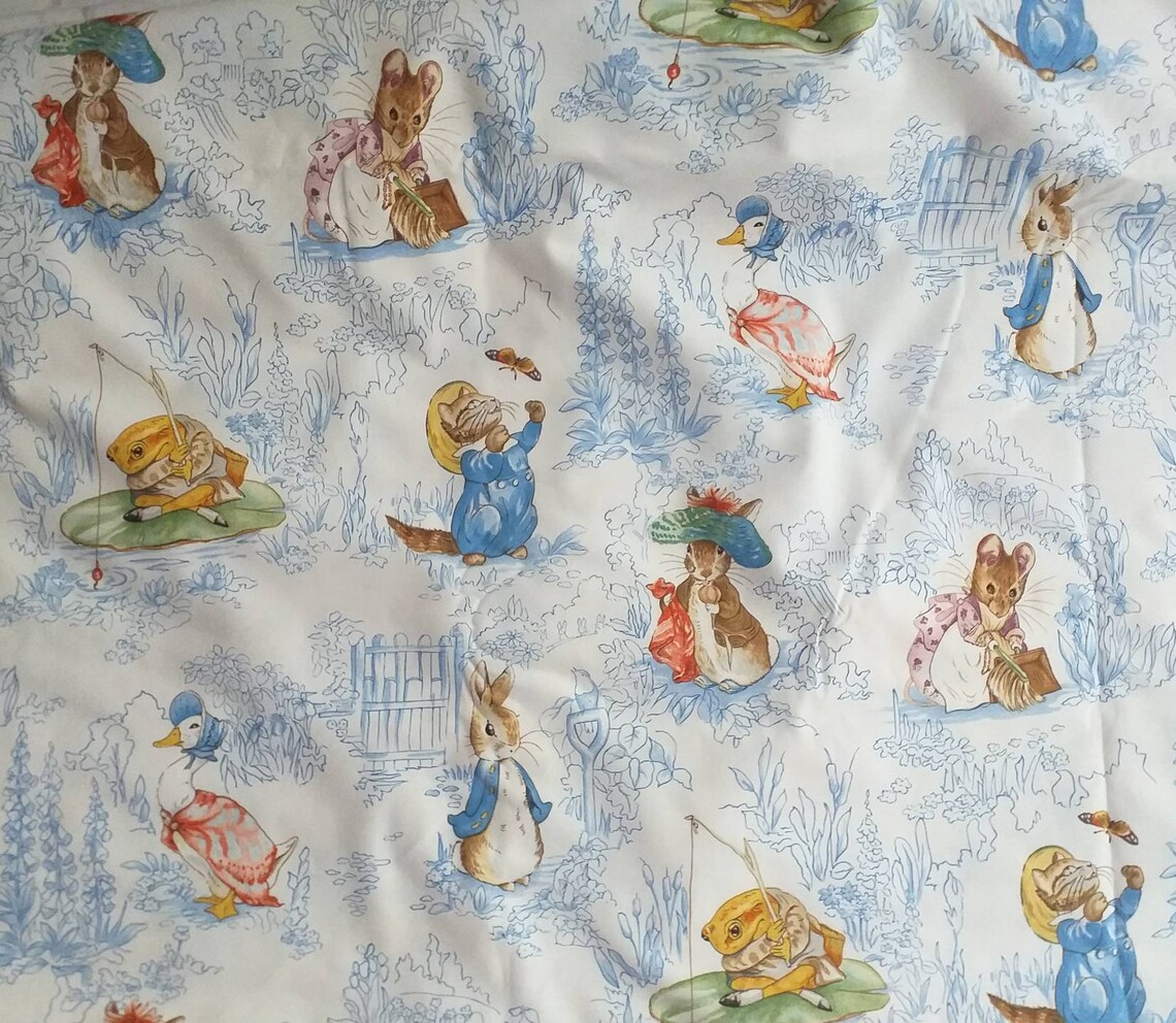 Beatrix potter fabric - lokiforlife