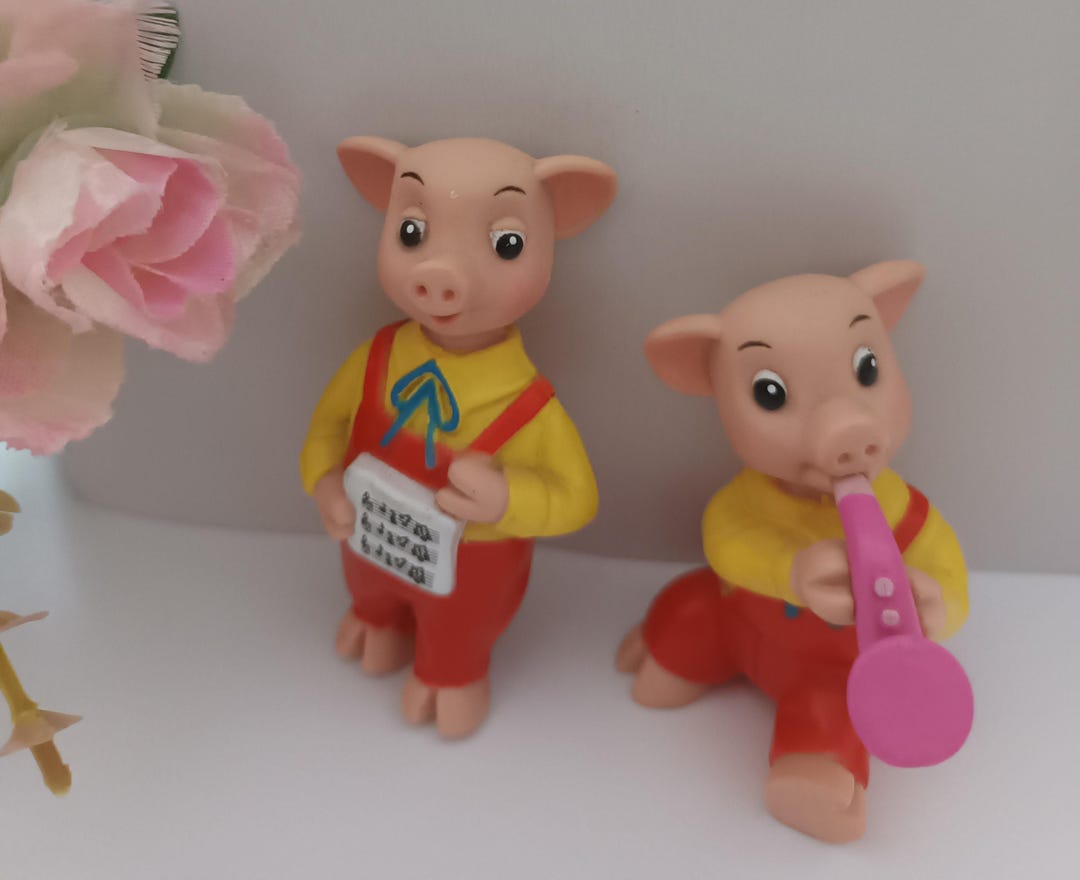 Pinky & Perky Plastic Toys Made by Just Ent in 2000. Gorgeous Little ...