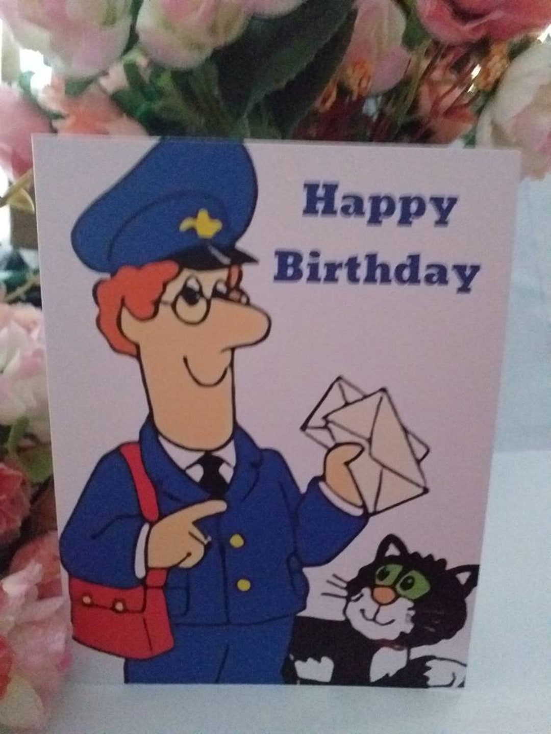Postman Pat Birthday Greetings Cards 1990s Vintage Postman - Etsy