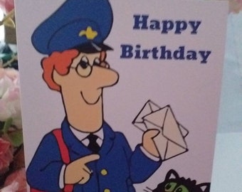Postman pat birthday card - Etsy Österreich