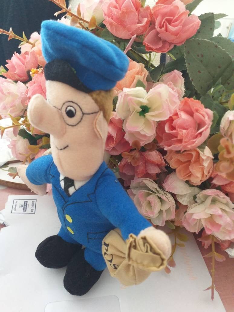 Postman Pat Fabric & Curtains 1980s. Vintage Barkcloth or - Etsy