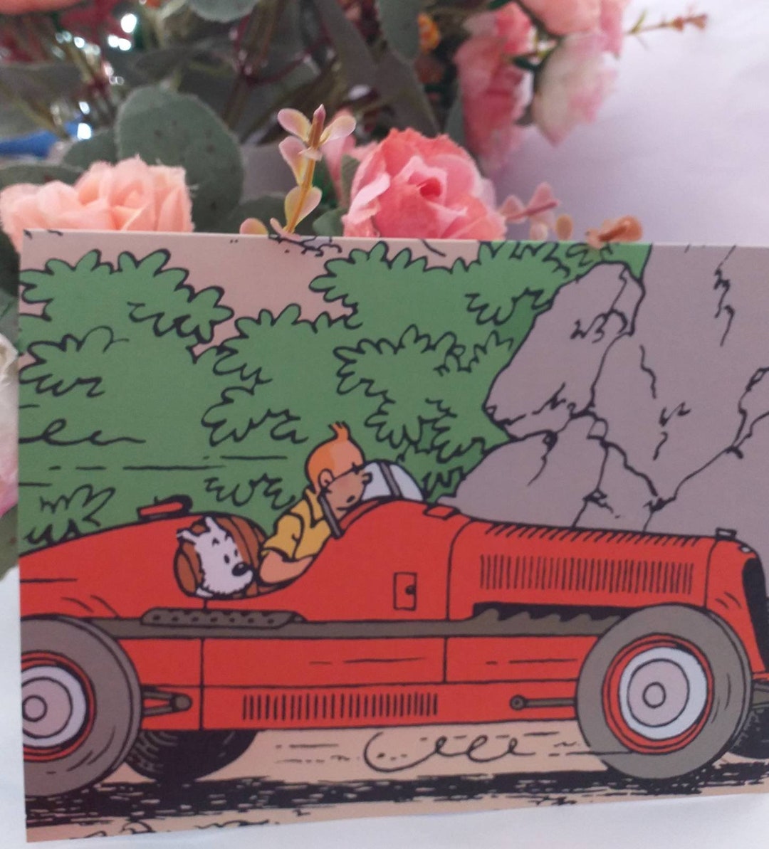Tintin Greetings Cards - Happy Birthday and Tintin Notelet. Tintin and ...