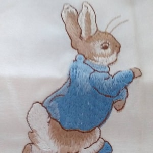 Peter Rabbit Embroidered Fabric 2011 by Jane Churchill - Nursery Tales ...