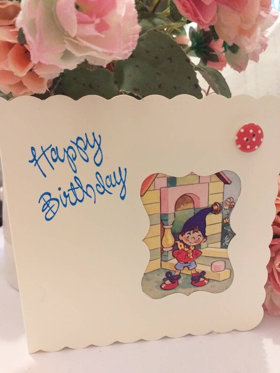 Noddy & Friends Greetings Cards Birthday or Blank Handmade - Etsy