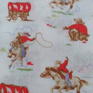 Cath Kidston Unused Cowboy Blue or White Fabrics. Vintage Childrens ...