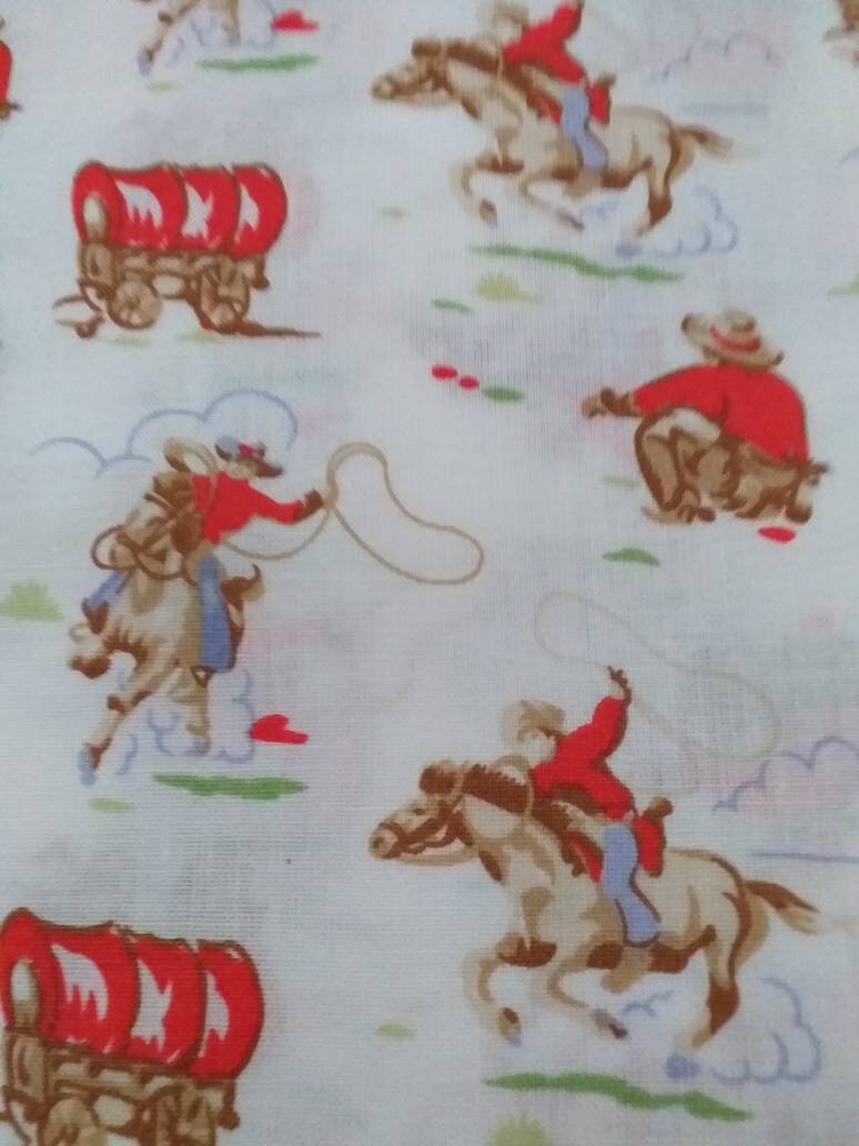 Cath Kidston Unused Cowboy Blue or White Fabrics. Vintage - Etsy