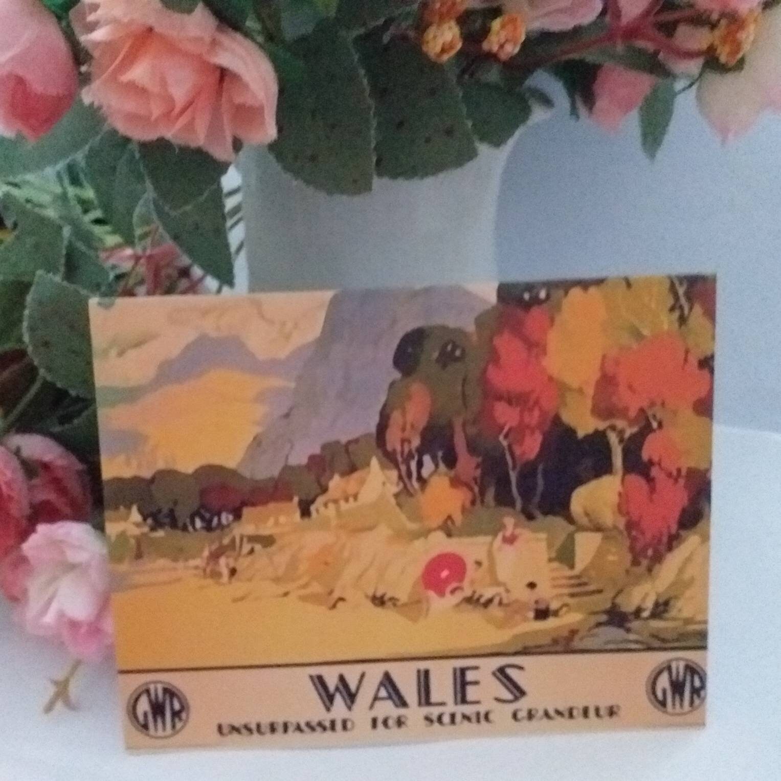 Wales / Welsh Happy Birthday Greetings Cards & Notelets Blank - Etsy UK