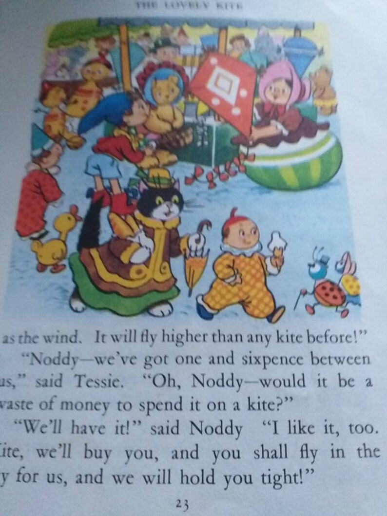 Noddy in Toyland Books. Lovely Noddy Goes to Sea 1960 - Etsy