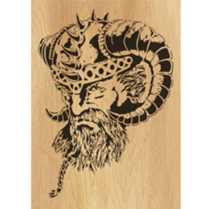 060-viking Scroll Saw Pattern pdf, Jpg, Dxf, Svg, Eps - Etsy