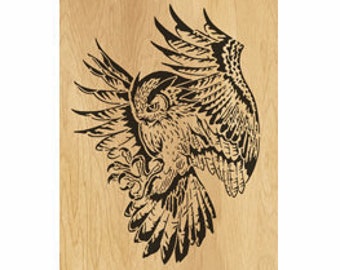 Scroll Saw Owl | Etsy