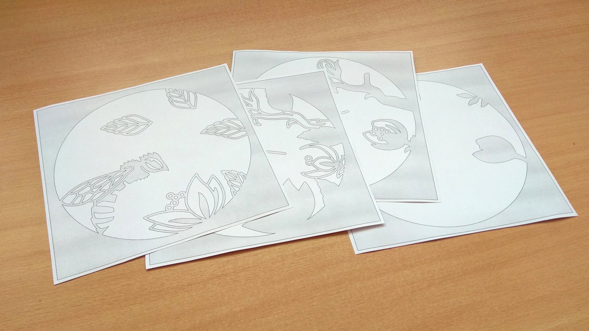 C91-bee Scroll Saw Pattern pdf Dxf Svg Eps - Etsy Canada