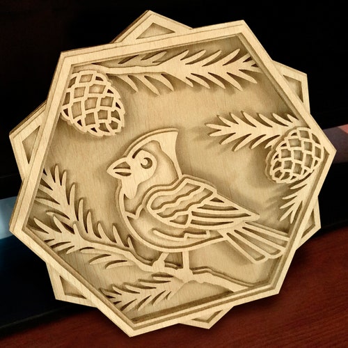 C97-ornament Scroll Saw Pattern pdf Dxf Svg Eps - Etsy