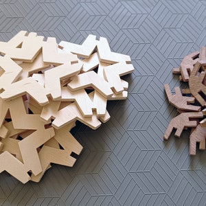 G03-star - Scroll Saw Pattern (pdf, Dxf, Svg, Eps) - Etsy UK