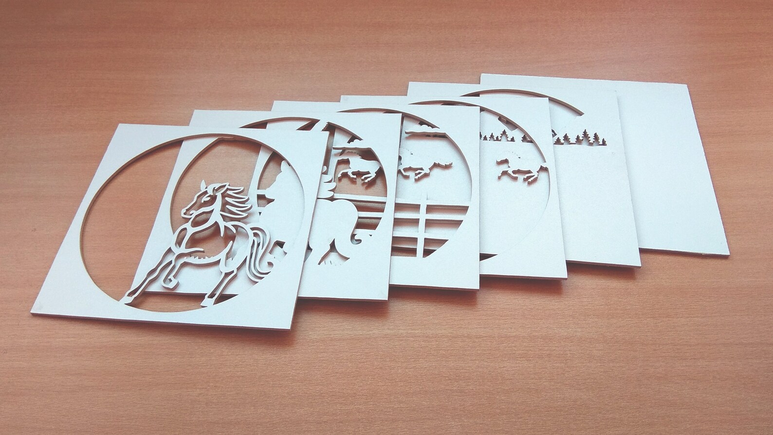 C89-horse Scroll Saw Pattern pdf Dxf Svg Eps - Etsy