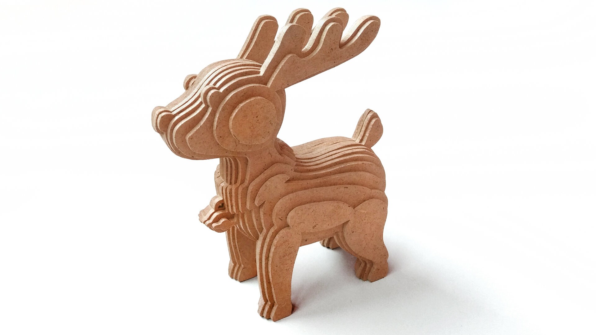 C139-christmas Deer Scroll Saw Pattern pdf Dxf Svg Eps - Etsy